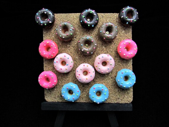 15 Dot Sprinkle Donut Push Pins Fun Coworker Cute Office | Etsy