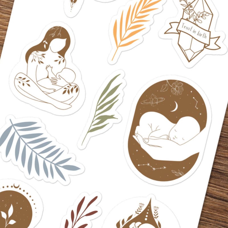 Pregnancy Stickers - Etsy