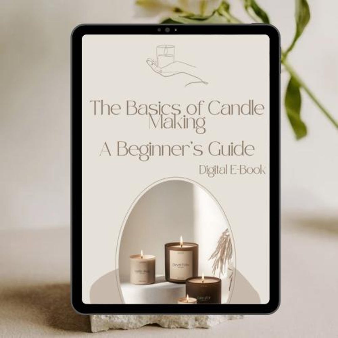 The Basics of Candle Making A Beginners Guide Digital E-book - Etsy