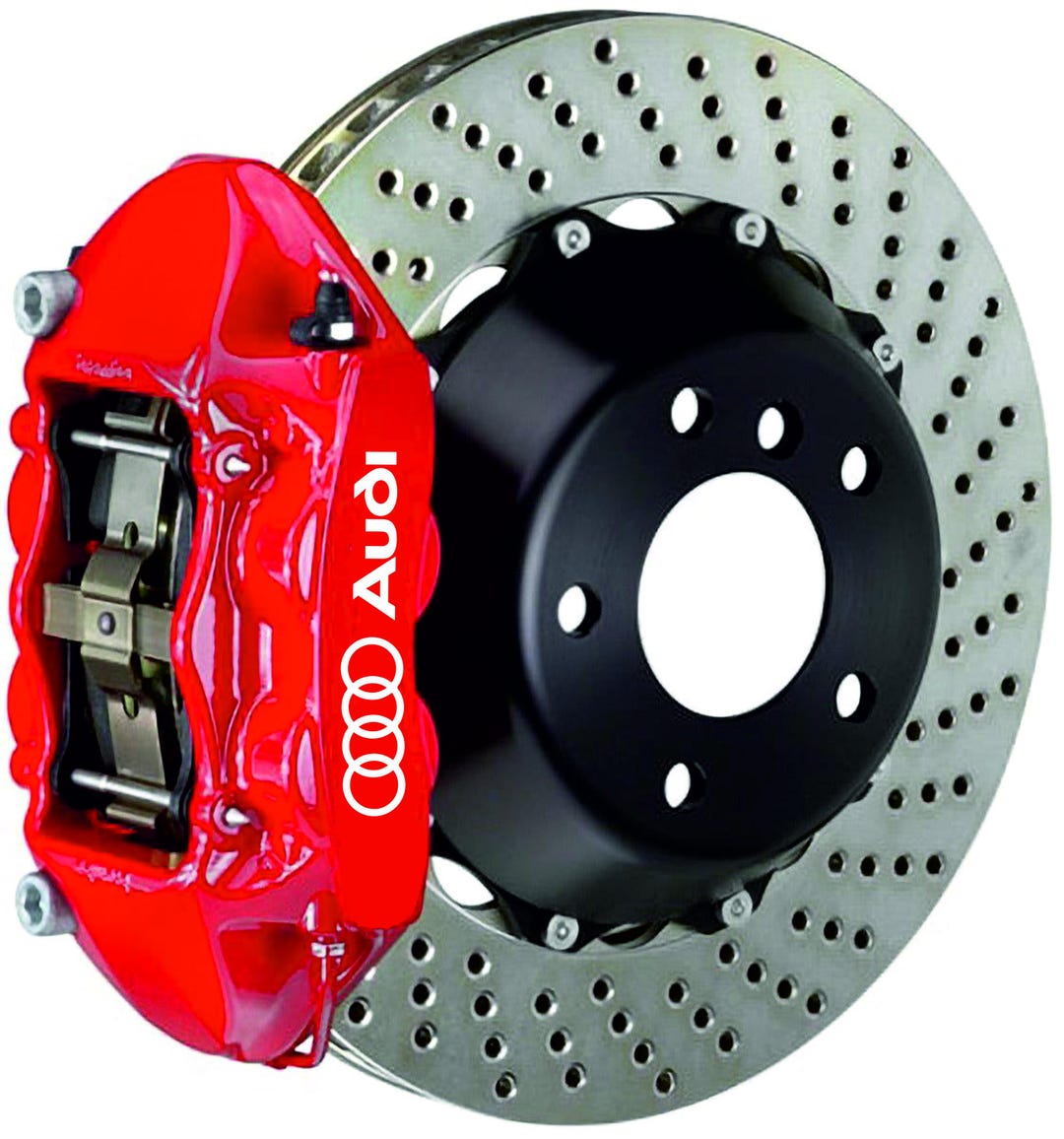 6x Audi Style Brake Caliper Decal Stickers 2 SIZES WHITE, Black, Red - Etsy