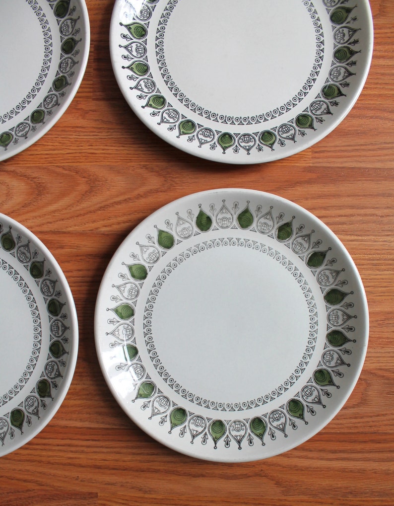 Biltons Vintage Ironstone 4 Plates Stoneware Tableware - Etsy