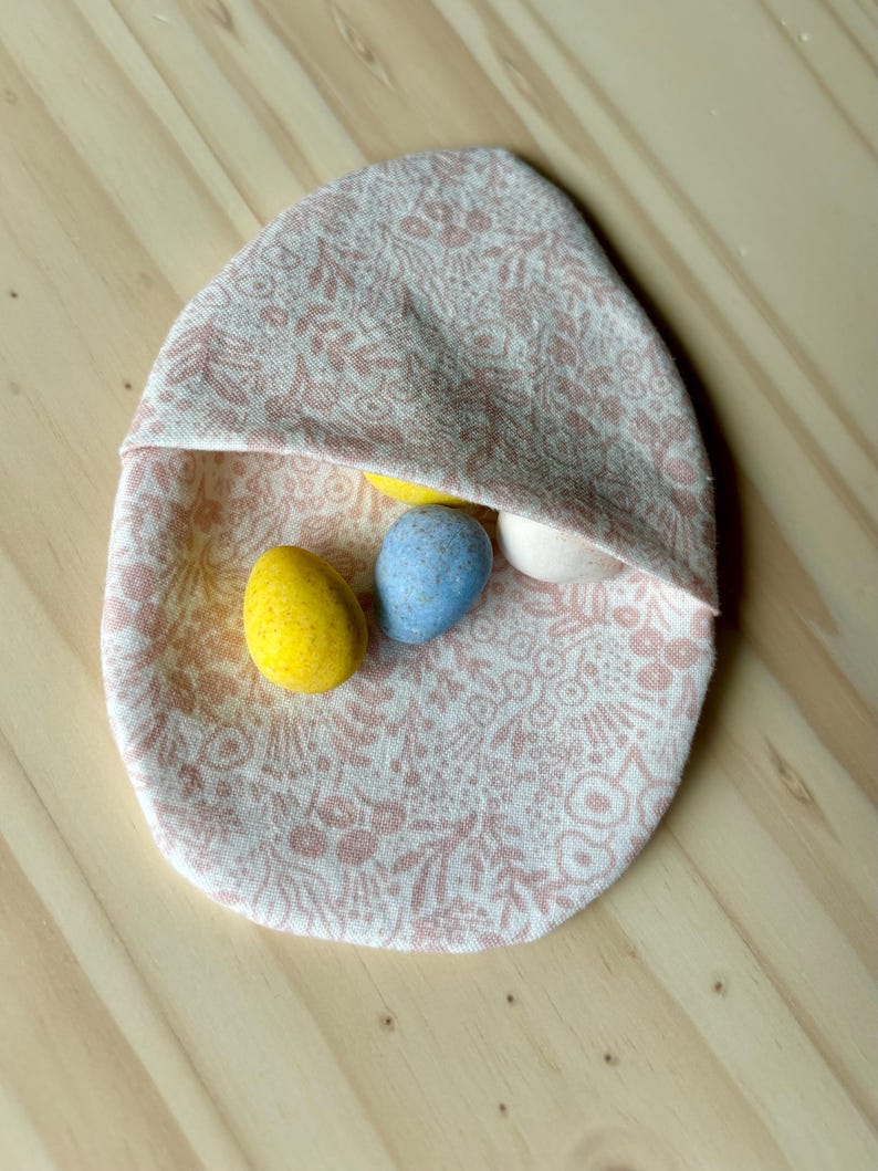 Fabric Egg Pocket, Easter Egg Pouch - Etsy