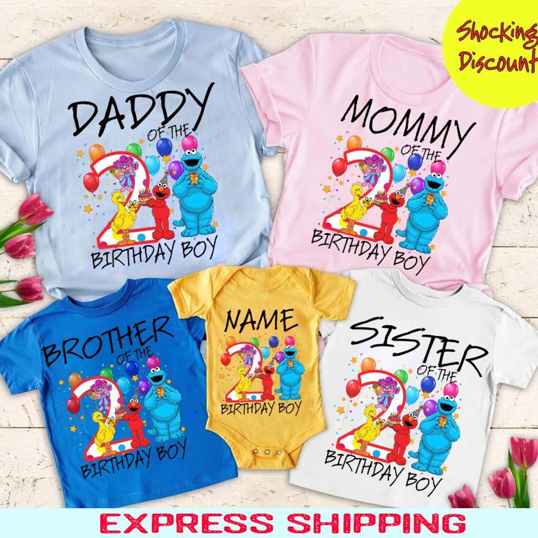 Custom Birthday Shirt, Personalized Birthday Shirt, Character Birthday ...