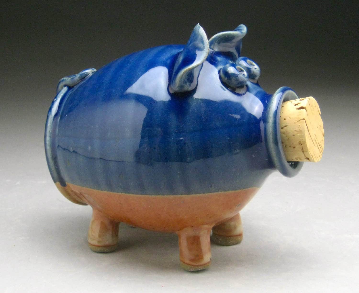 Handmade Ceramic Sugar Pig - Sugar Jar - Candy Dispenser - Made to ...
