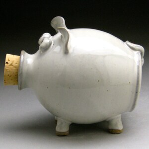 Handmade Ceramic Sugar Pig - Sugar Jar - Candy Dispenser - Made to ...
