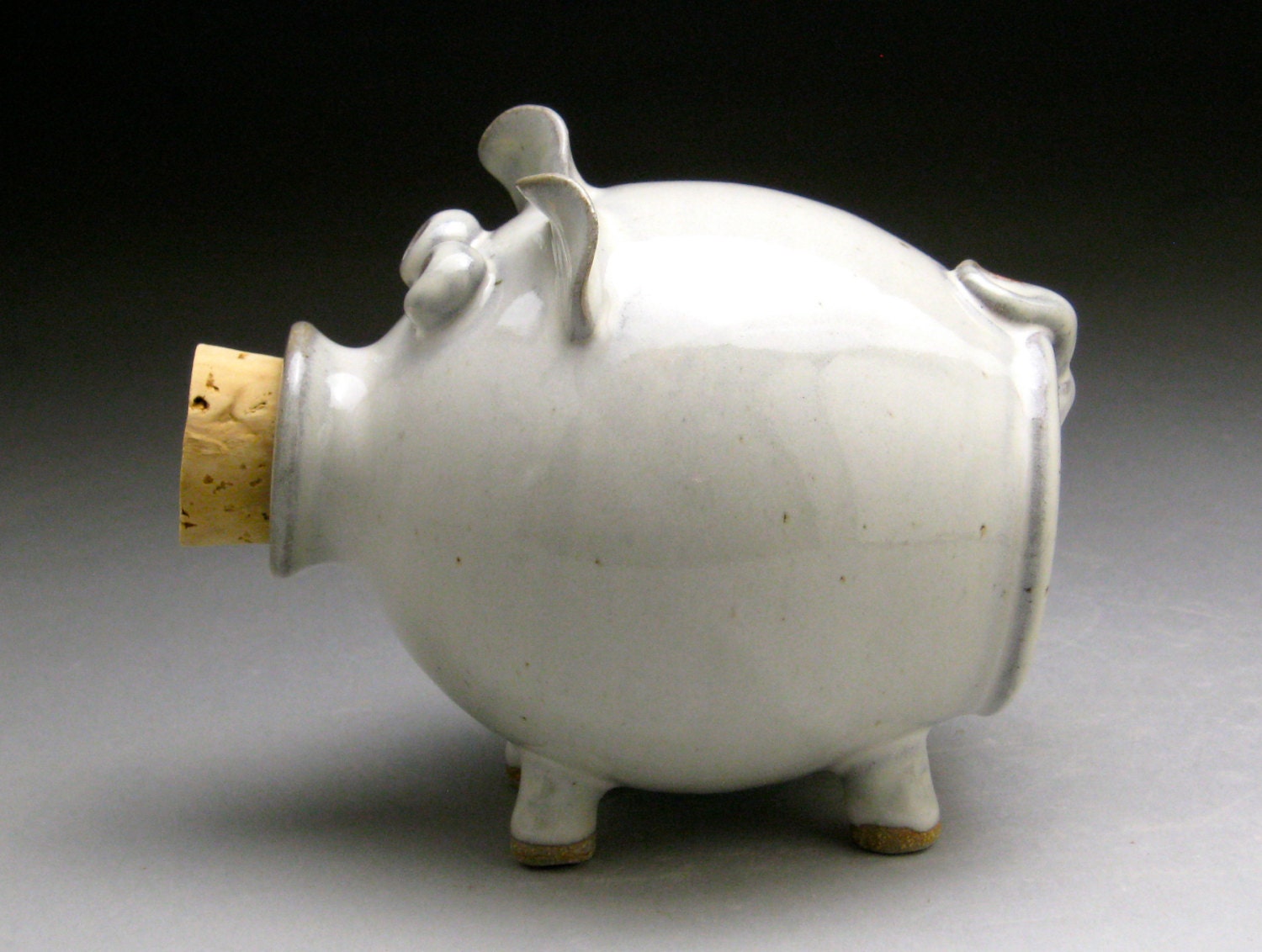 Handmade Ceramic Sugar Pig - Sugar Jar - Candy Dispenser - Made to ...