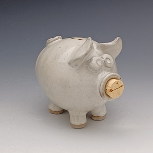 Little Pig Salt and Pepper Shaker Set - Made to Order - Etsy