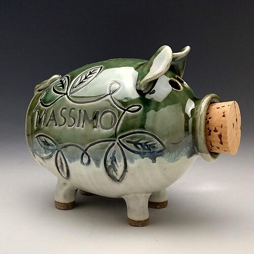 Large Bull Piggy Bank Made to Order - Etsy