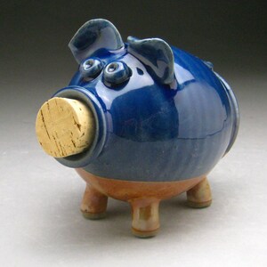 Handmade Ceramic Sugar Pig - Sugar Jar - Candy Dispenser - Made to ...