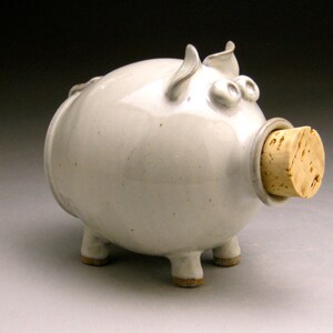 Handmade Ceramic Sugar Pig - Sugar Jar - Candy Dispenser - Made to ...
