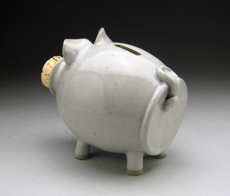 Personalized Ceramic Piggy Bank | Etsy