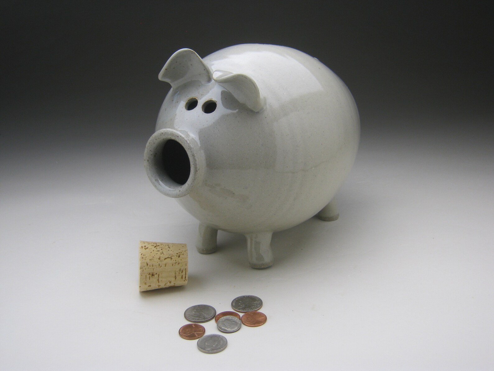 Large Ceramic Piggy Bank - Personalized Made to Order - Etsy