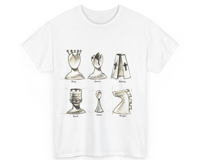Free Shipping Funny Chess Player Unisex Classic Tee, Chess Lover T ...