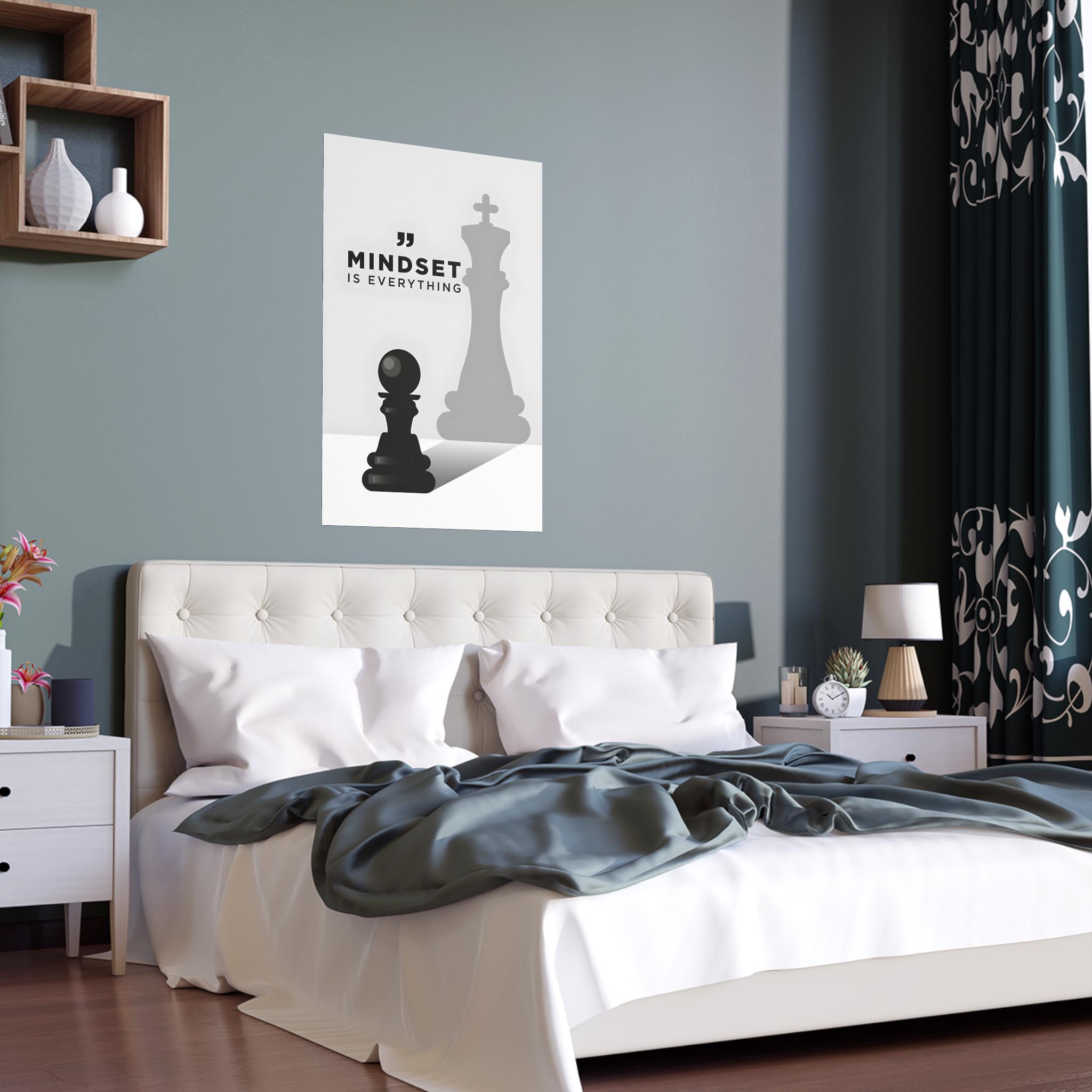 Chess Poster, Motivational Discipline Chess Poster, Wall Art, Home ...