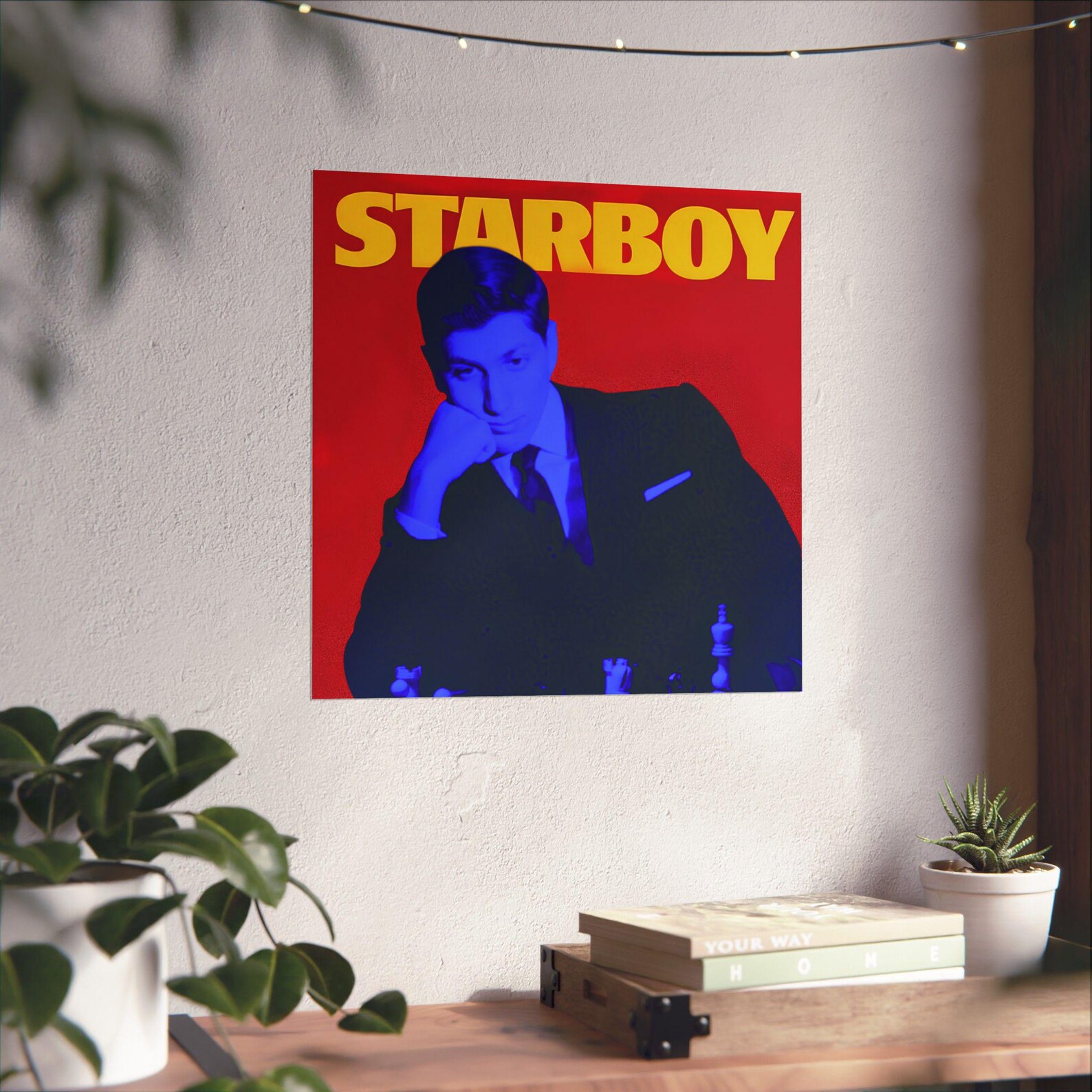 Bobby Fischer Smug Chess Poster, Starboy Edition - Etsy