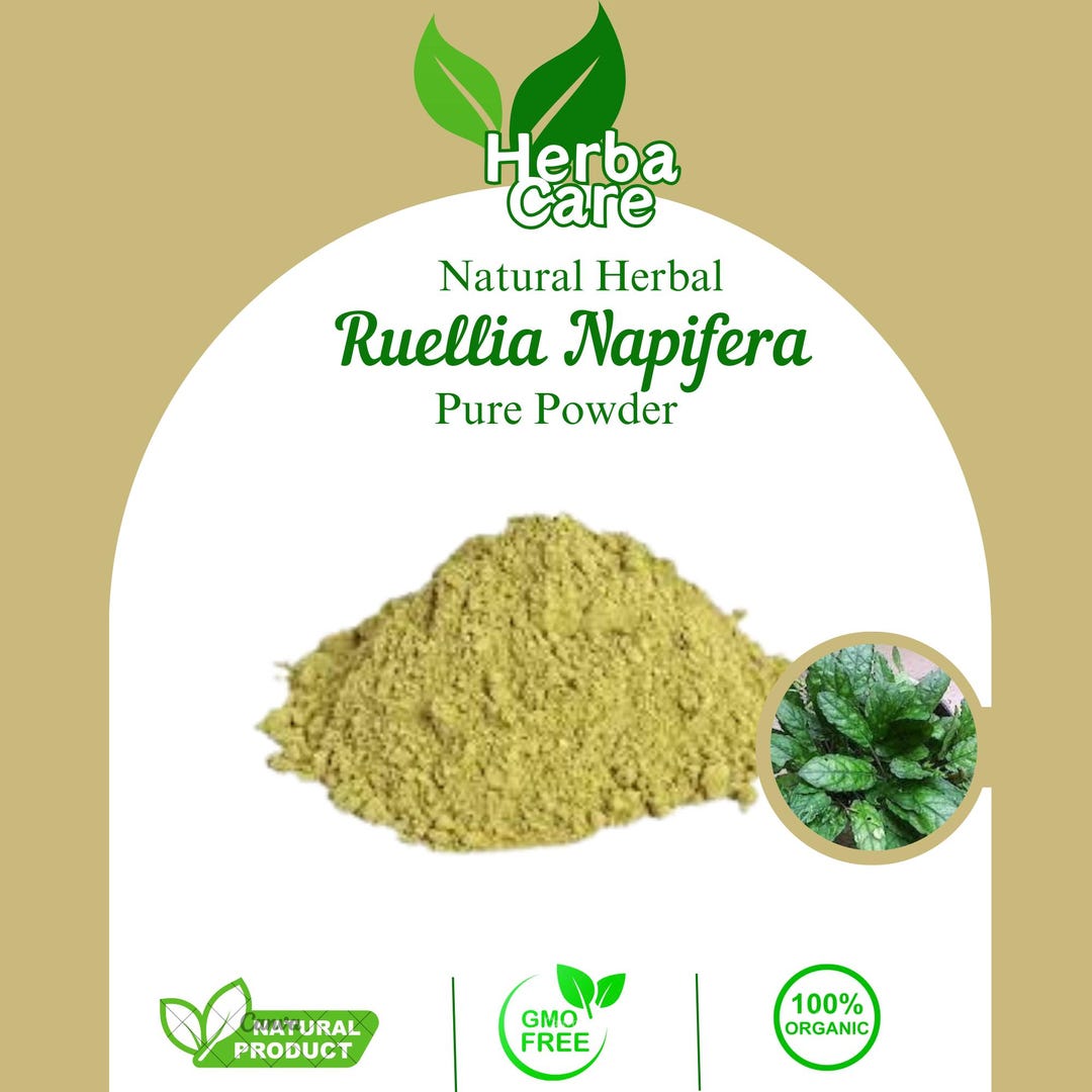 Pure Powder of Ruellia Napifera, Gempur Batu Fresh Organic Single Spice ...