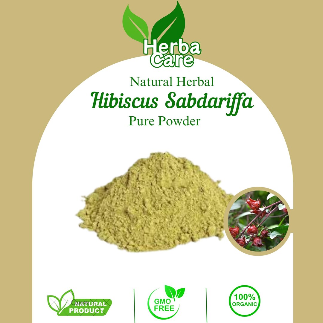 Pure Powder of Red Rosella ( Hibiscus Sabdariffa ) Fresh Organic Single ...