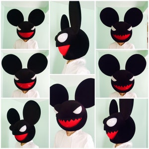 Evil Mouse Head Deadmau5 Inspired Halloween Costume Cosplay - Etsy