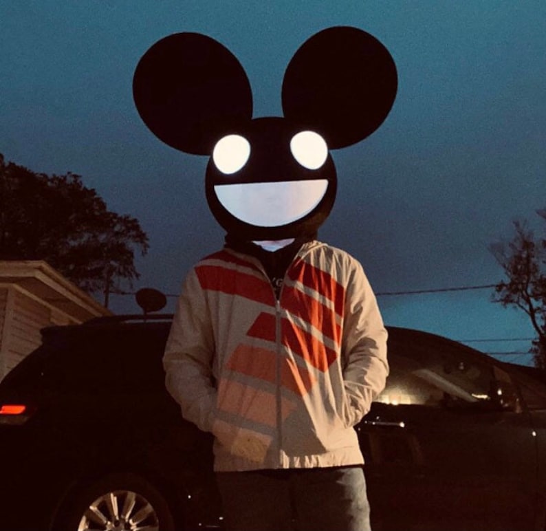 Deadmau5 Inspired Costume Head Mask Rave Cosplay - Etsy