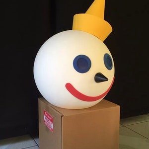 NEW Giant Jack in the box Head Costume | Etsy