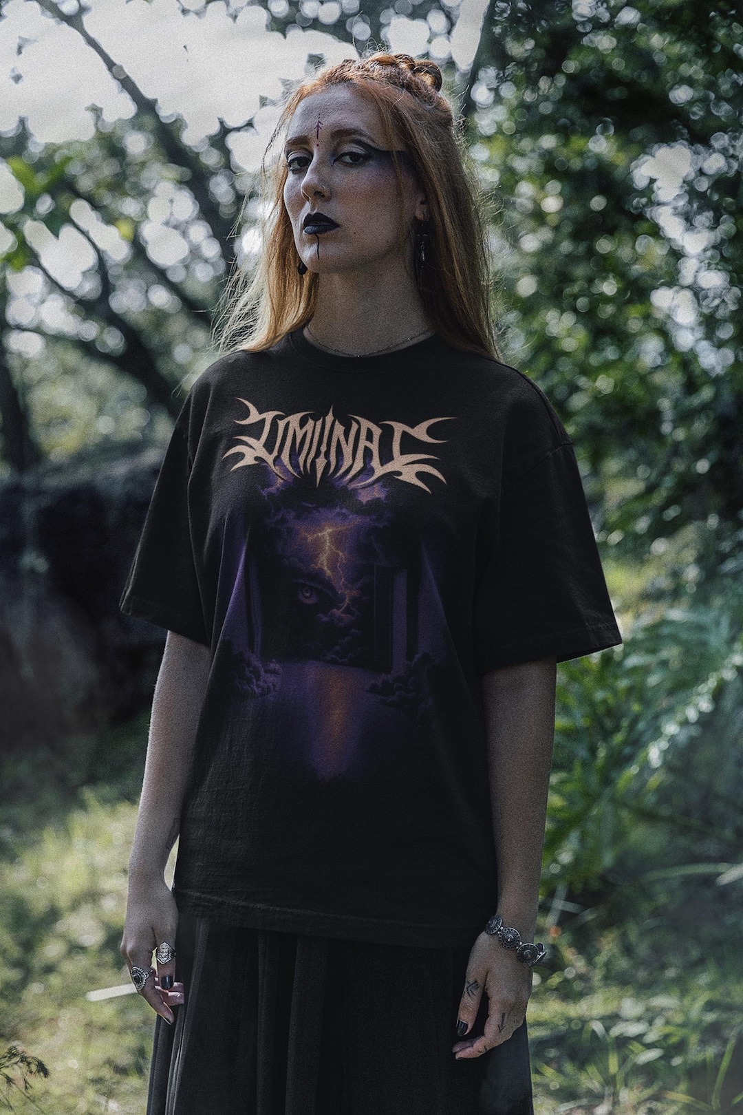 Metalcore Graphic Tee, 'liminal' Unisex Heavy Cotton T-shirt for ...
