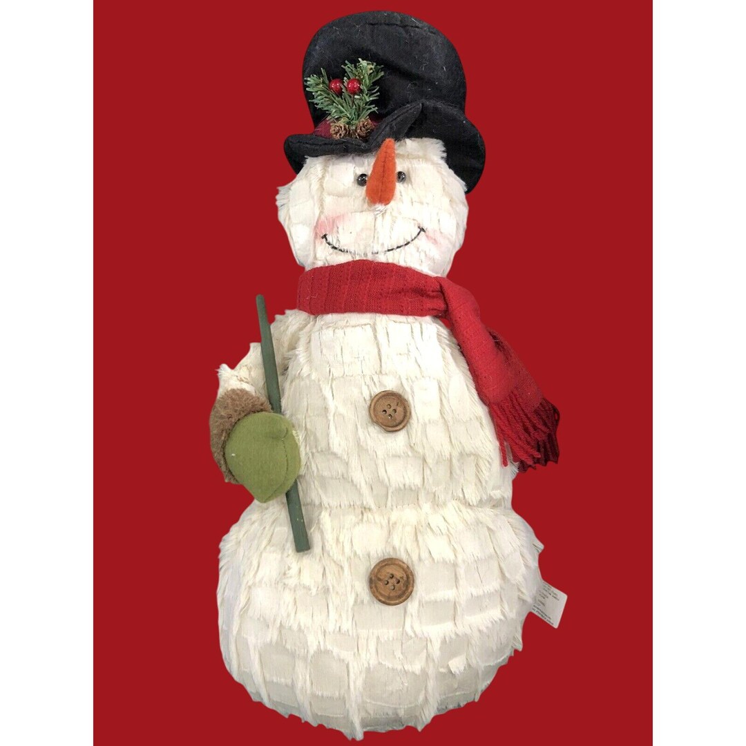 Snowman Christmas 16" Hobby Lobby Clean Stuffed Animal Plush Clean - Etsy
