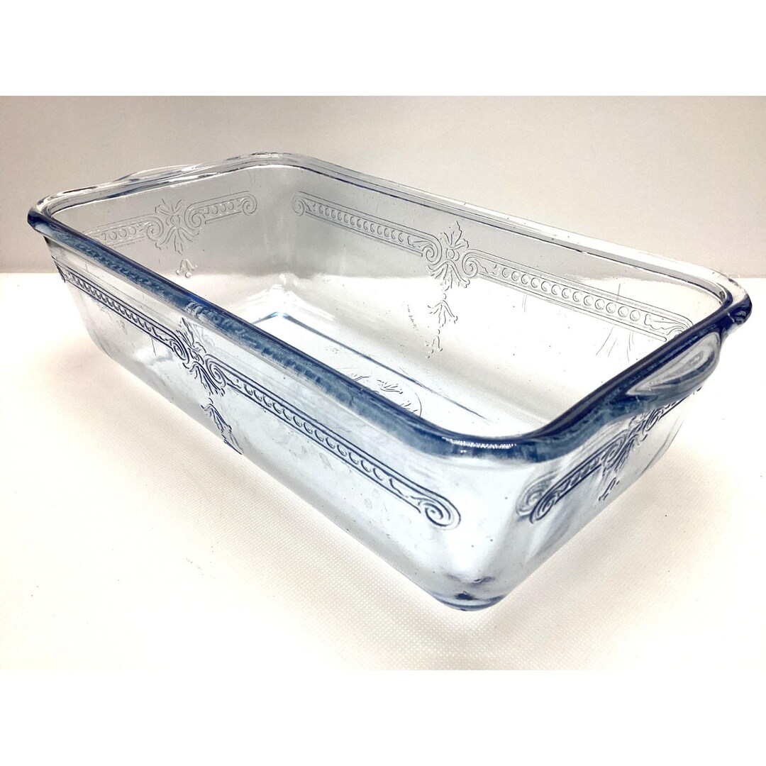 Vintage 1940s Fire King Philbe Pattern Sapphire Blue Depression Glass ...
