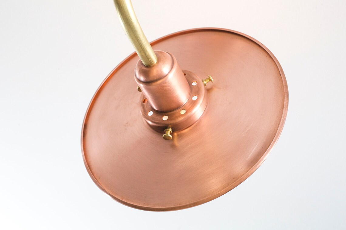 Wall Sconce Light Copper Barn Light Vintage Style | Etsy