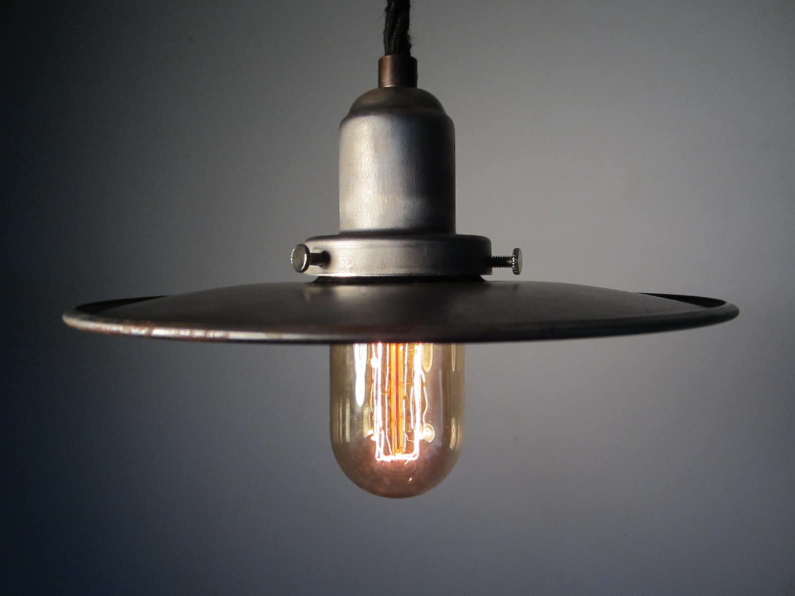 Pendant Light Edison Lamp Rustic Industrial Lighting - Etsy