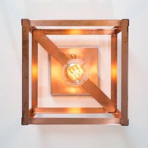 Copper Ceiling Light Flush Mount Light Industrial Modern Lighting Entry ...