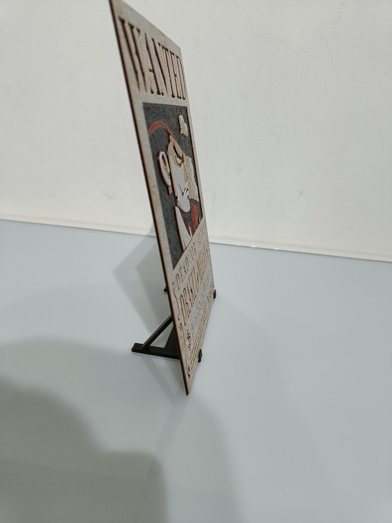 One Piece Wanted Poster 3D | Mihawk - Etsy