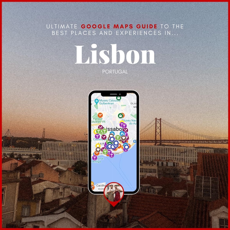 Google Maps Lissabon/Lisbon/Lisboa Portugal Travel guide Hotspots Restaurant Must see Must ...