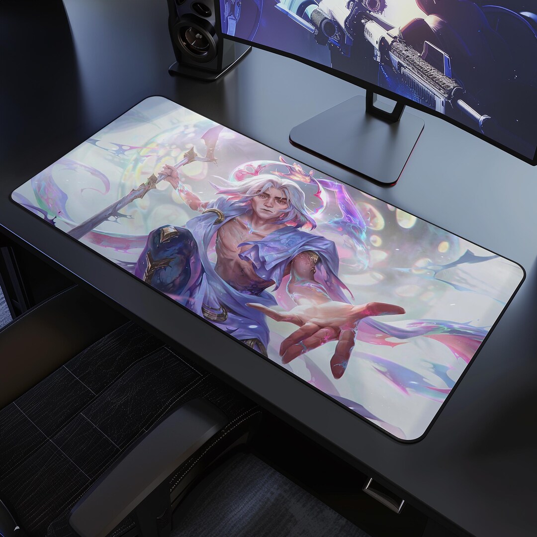 Viktor Arcane Desk Mat, Steampunk Inventor Mousepad, MTG Gaming Desk ...