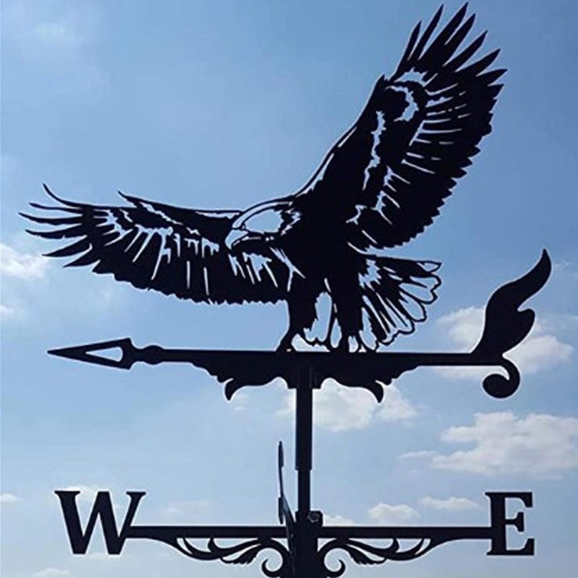 Handcrafted Stainless Steel Weather Vane - Rust-resistant Garden & Roof ...