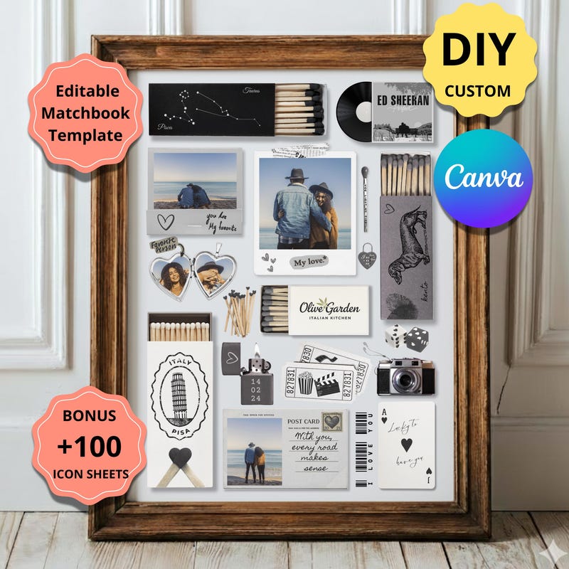 Matchbox Canva Templates - Etsy