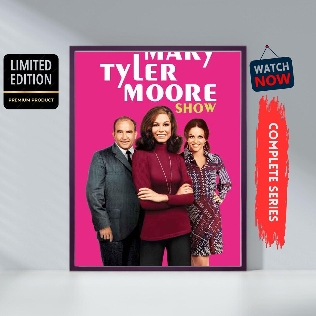The Mary Tyler Moore Show Complete Series (1970–1977) - DVD Quality Digital TV Collection - Etsy