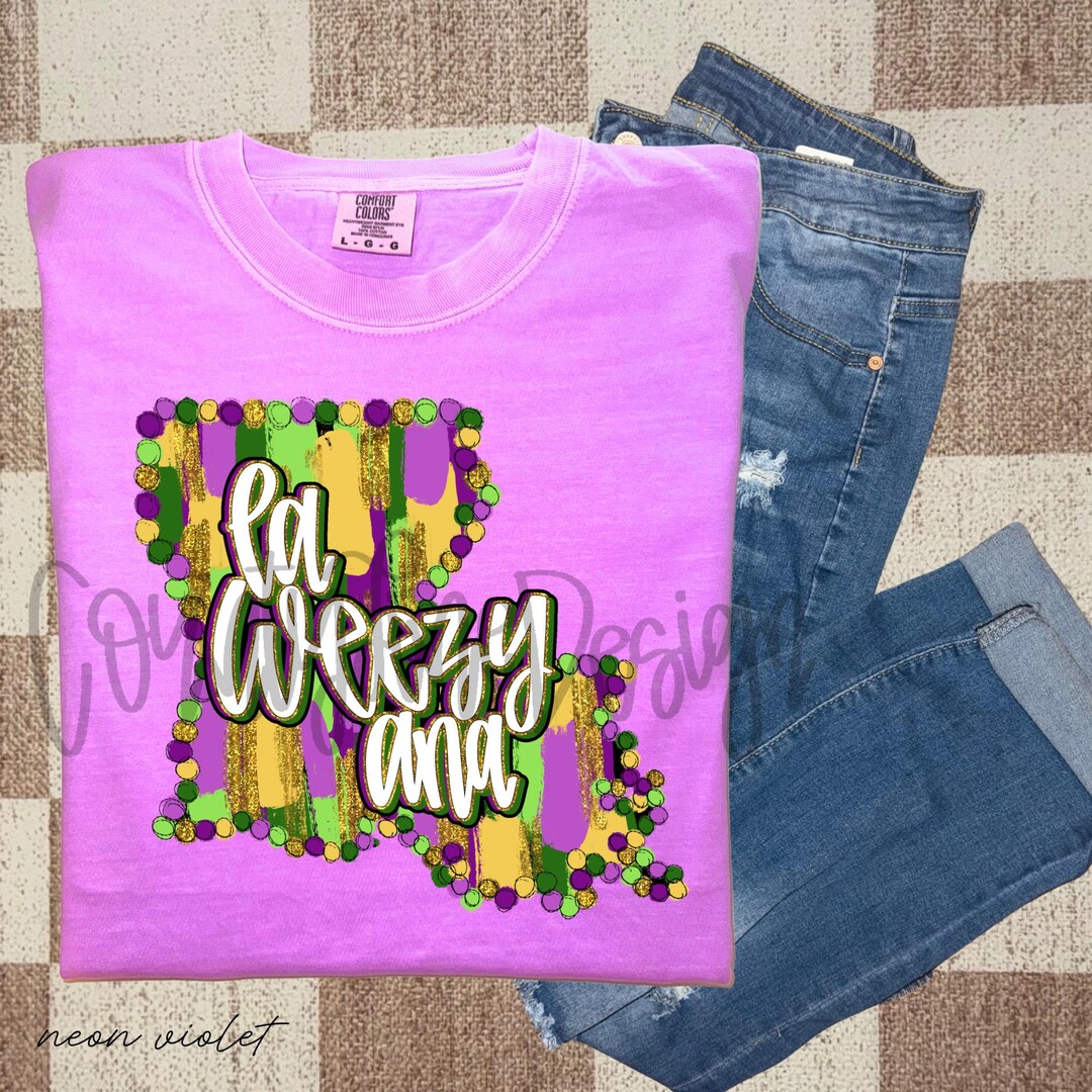 La Weezy Ana Mardi Gras Louisiana PNG Digital Download - Etsy