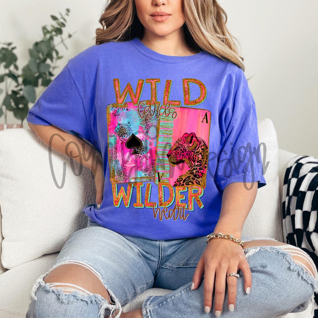 Wild Cards Wilder Heart PNG - Etsy