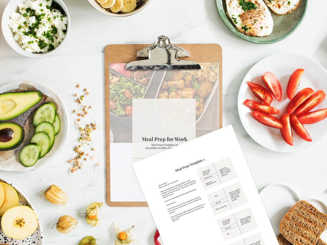 Work Week Meal Prep Guide | Healthy & Balanced Meal Planning | Digital ...