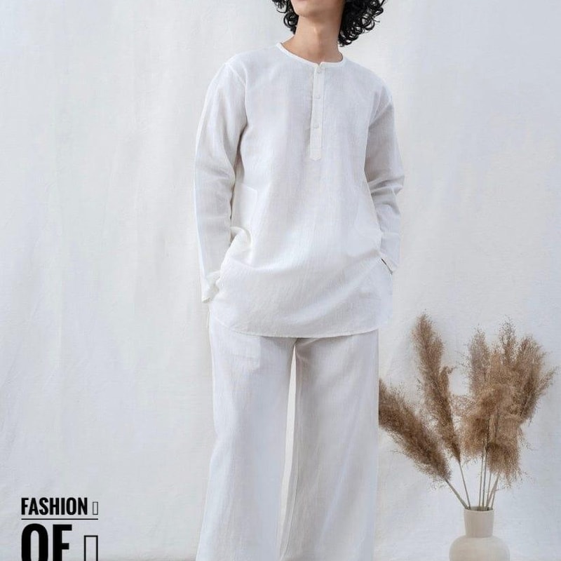 White Fancy Kurta Men - Etsy UK