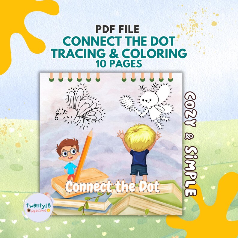 Kids Worksheets Printable Dot to Dot Tracing Coloring Pages Children ...