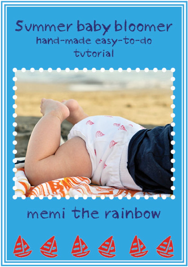 Summer Baby Bloomer Tutorial Ebook Pdf - Etsy