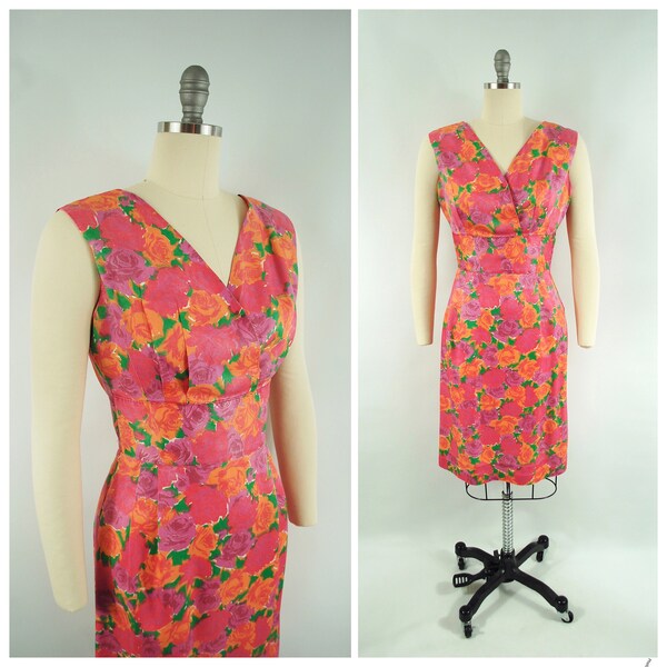 Print Cocktail Dress - Etsy