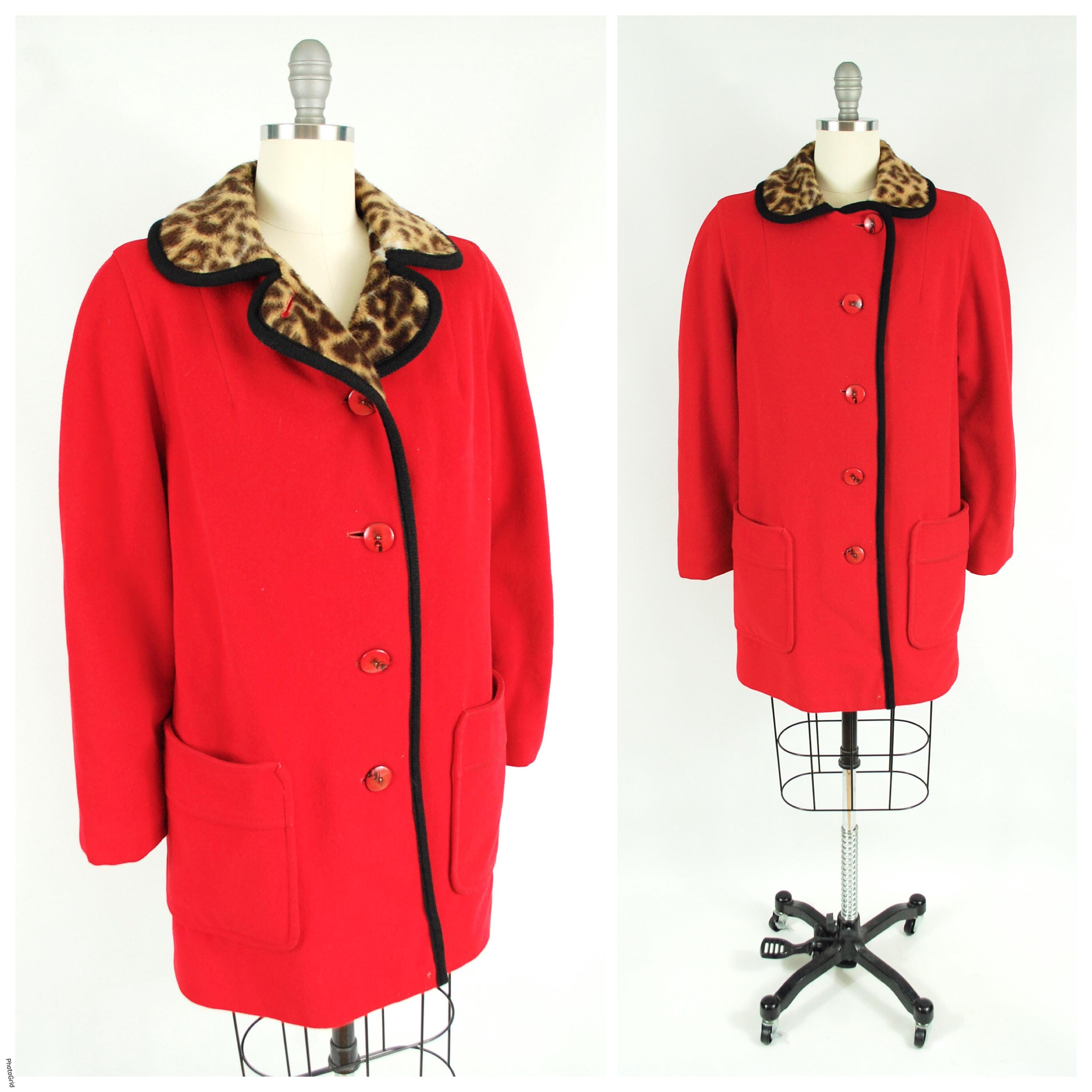 Overcoat Women's Large 50s - Etsy Overcoat Women's Large 50s - Etsy