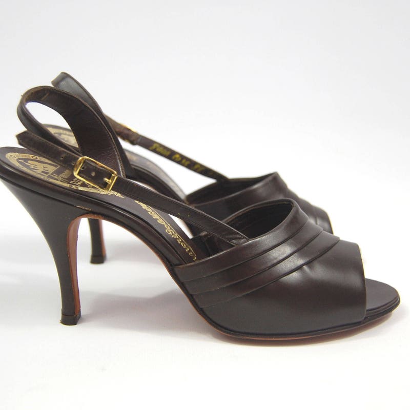 Open Toe Pumps - Etsy