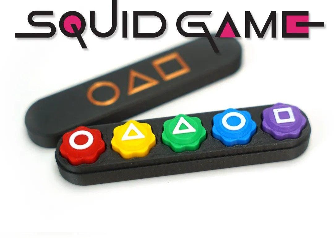 Squid Game gonggi Dice - Etsy