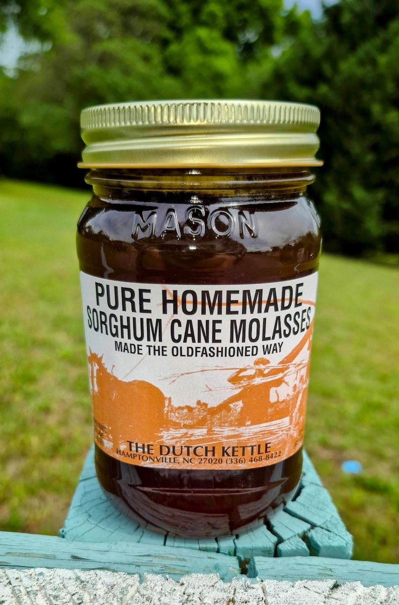 Dutch Kettle Sorghum Pure Cane Amish Made Molasses - Etsy
