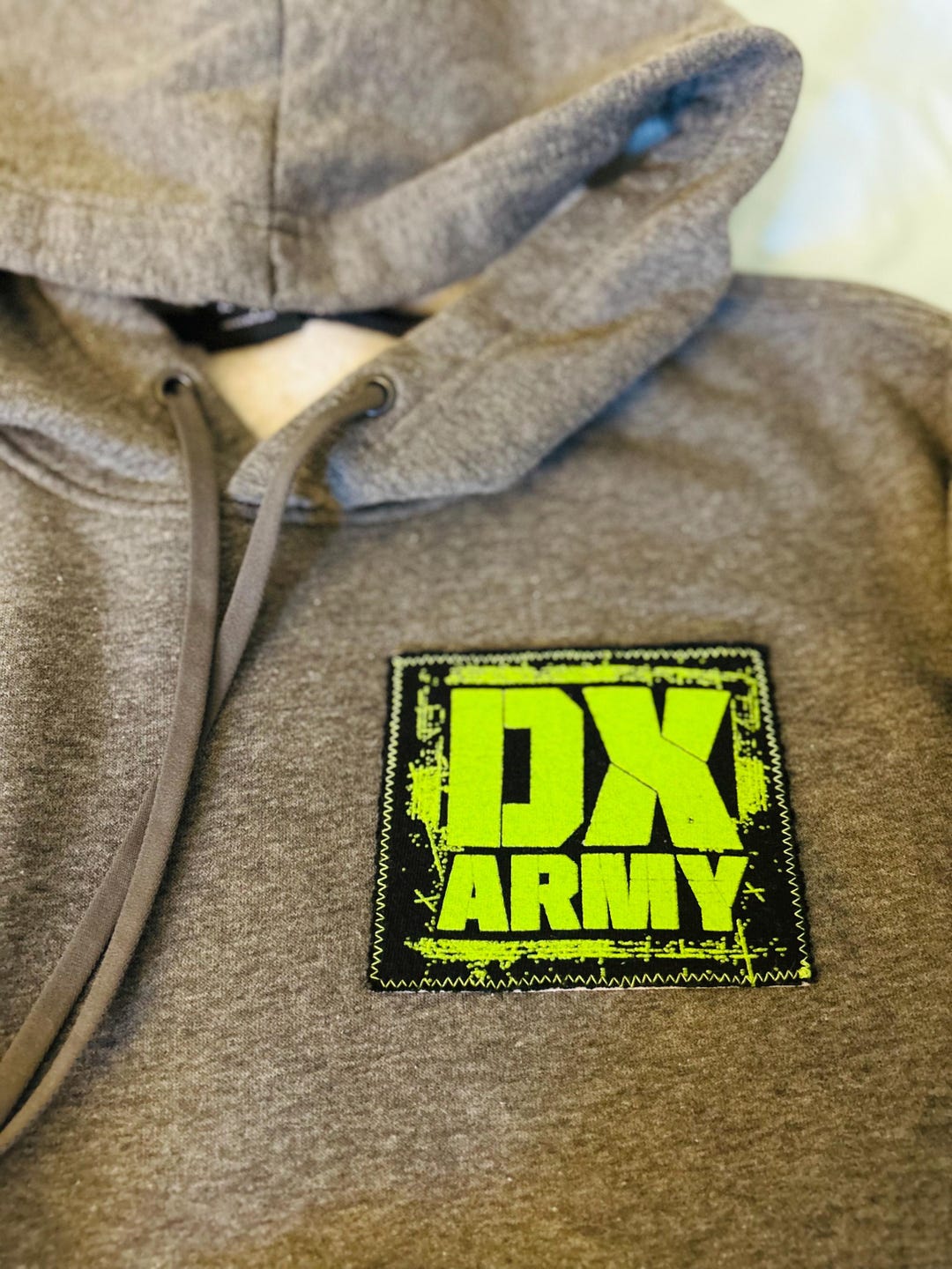 Degeneration X Shawn Michaels and Triple H DX Army XL Upcycled Hoodie ...