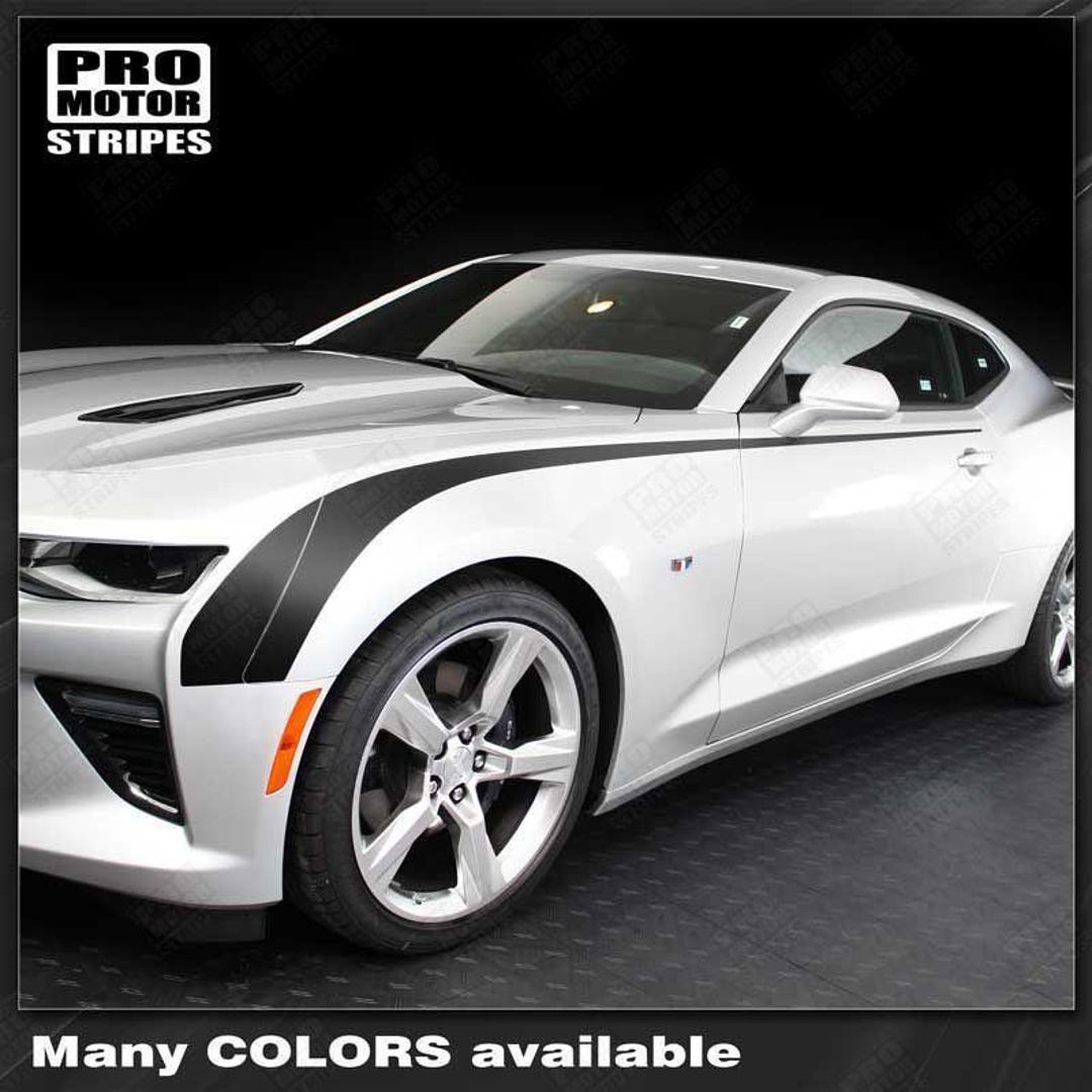 Chevrolet Camaro 2016-2024 Throwback Hockey Side Accent Stripes - Etsy