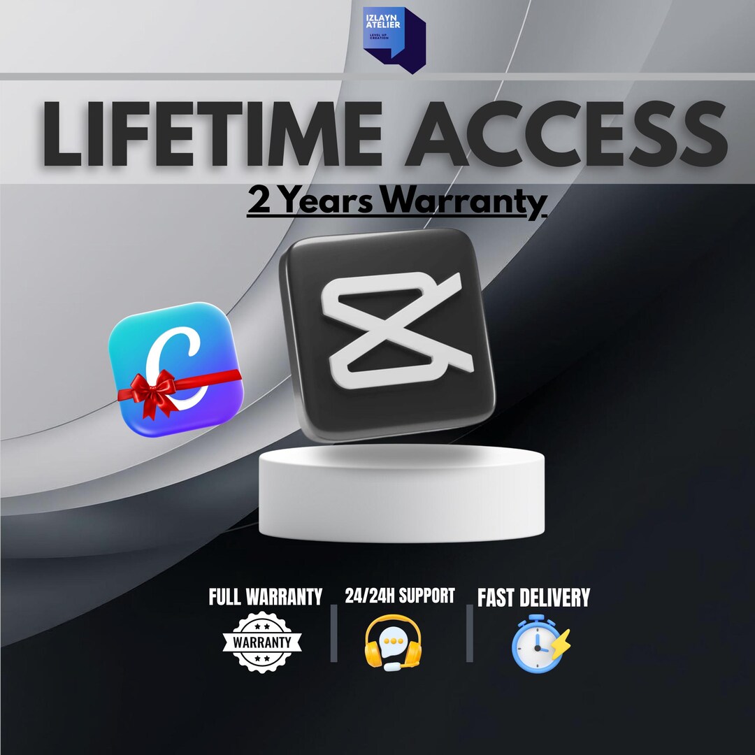 Capcut Pro 1 Year Access + GIFT I 1 Year Warranty I Izlaynatelier - Etsy